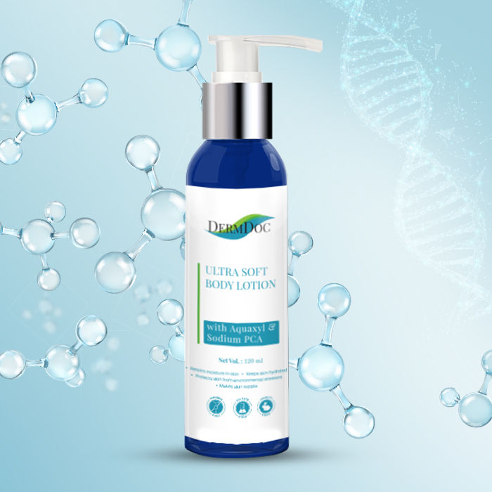 Buy DermDoc Ultra Soft Body Lotion with Aquaxyl & Sodium PCA (120 ml ...