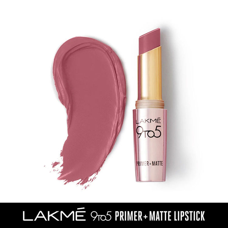 Buy Lakme 9 To 5 Primer + Matte Lip Color - Mauve Matter MM12 (3.6 g ...