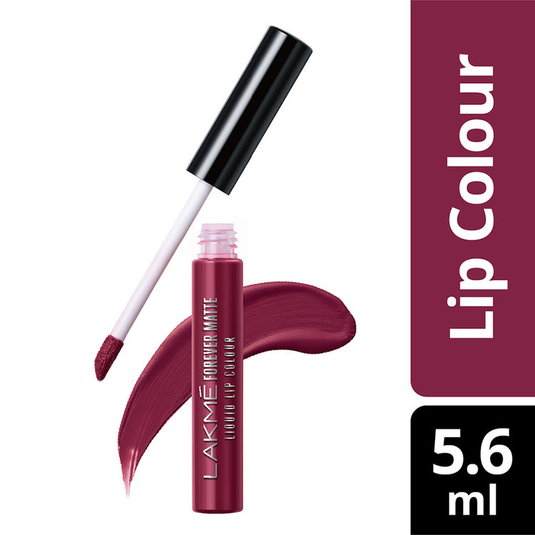 Buy Lakme Forever Matte Liquid Lip Colour, Red Wine (5.6 ml) online at purplle.com.