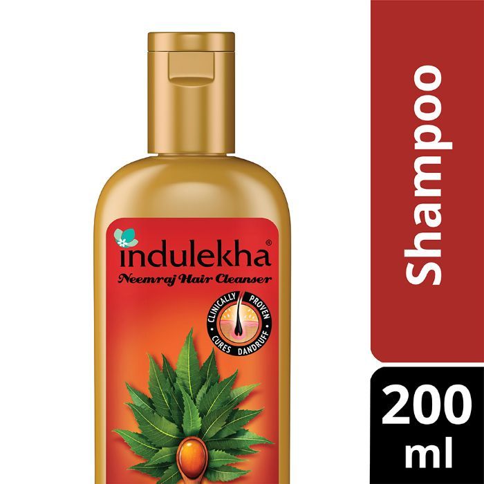 Buy Indulekha Neemraj Anti-Dandruff Shampoo (200 ml) online at purplle.com.