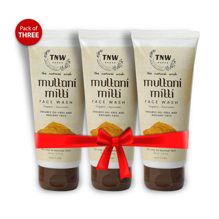 Buy TNW The Natural Wash Multani Mitti Face Wash For Tanning and Acne ...