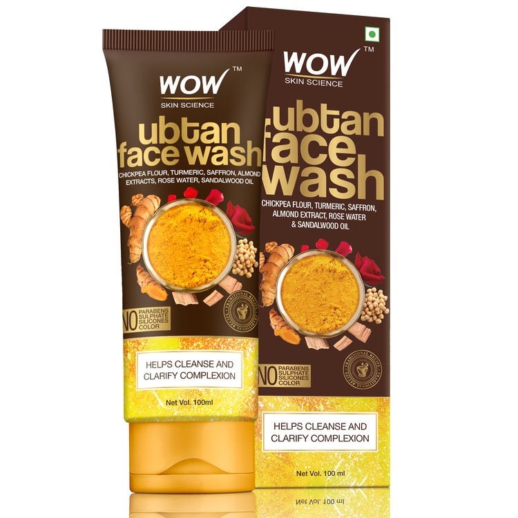 Buy WOW Skin Science Ubtan Face Wash (100 ml) online at purplle.com.