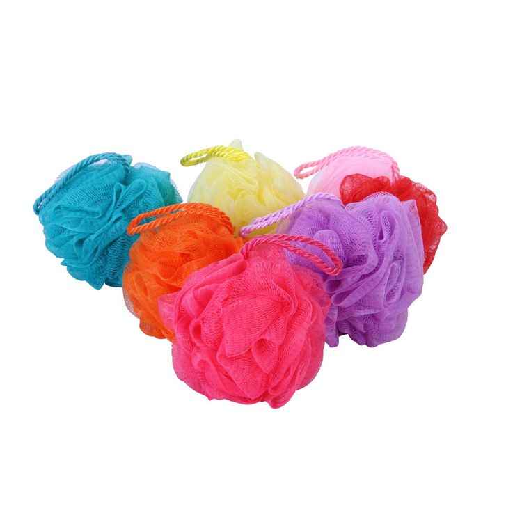 Buy GUBB Luxe Sponge Round Loose Loofah For Bathing (Colour May Vary ...
