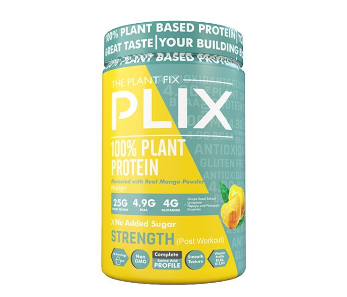 Buy Plix The Plant Fix Strength Vegan Post Workout Chocolate Flavour ...