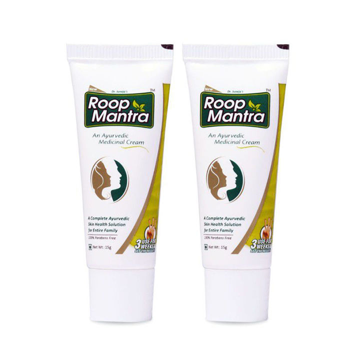Buy Roop Mantra Ayurvedic Cream (15 g) For Men & Women Pack of 2 online ...