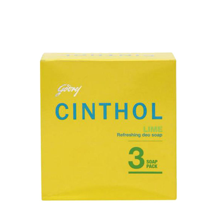Buy Cinthol Lime Soap (125 g) (Pack of 3)+Free Cinthol Lime Soap (100g ...