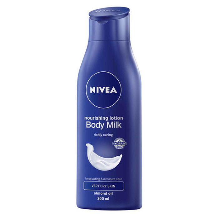 Buy Nivea Nourishing Body Milk With Almond Oil online at purplle.com.