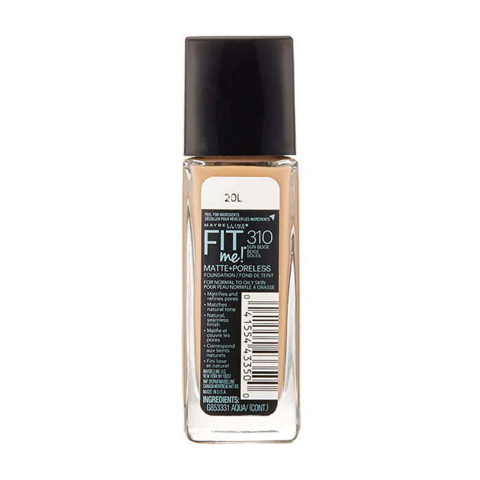 Maybelline New York Fit Me Foundation - 310 Sun Beige (30 ml)