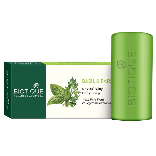 Buy Biotique Basil & Parsley Revitalizing Body Soap (150 g) online at ...