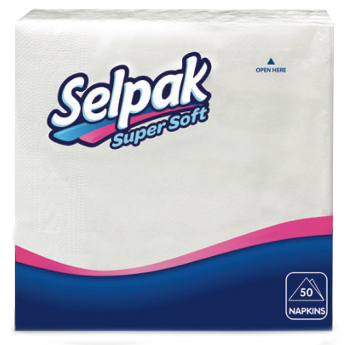 Selpak Cocktail Napkin Tissue Paper 2ply 50s
